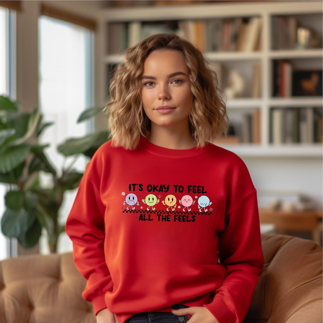 Emotions Shirt, Mental Health Sweater, Awareness Shirt, Anxiety Shirt ...