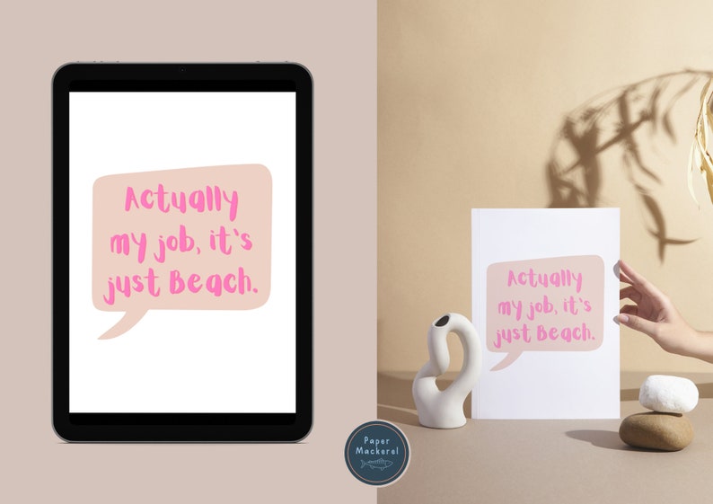 Barbie Print / Patriarchy Poster / Ken Quote / Pink and Red - Etsy