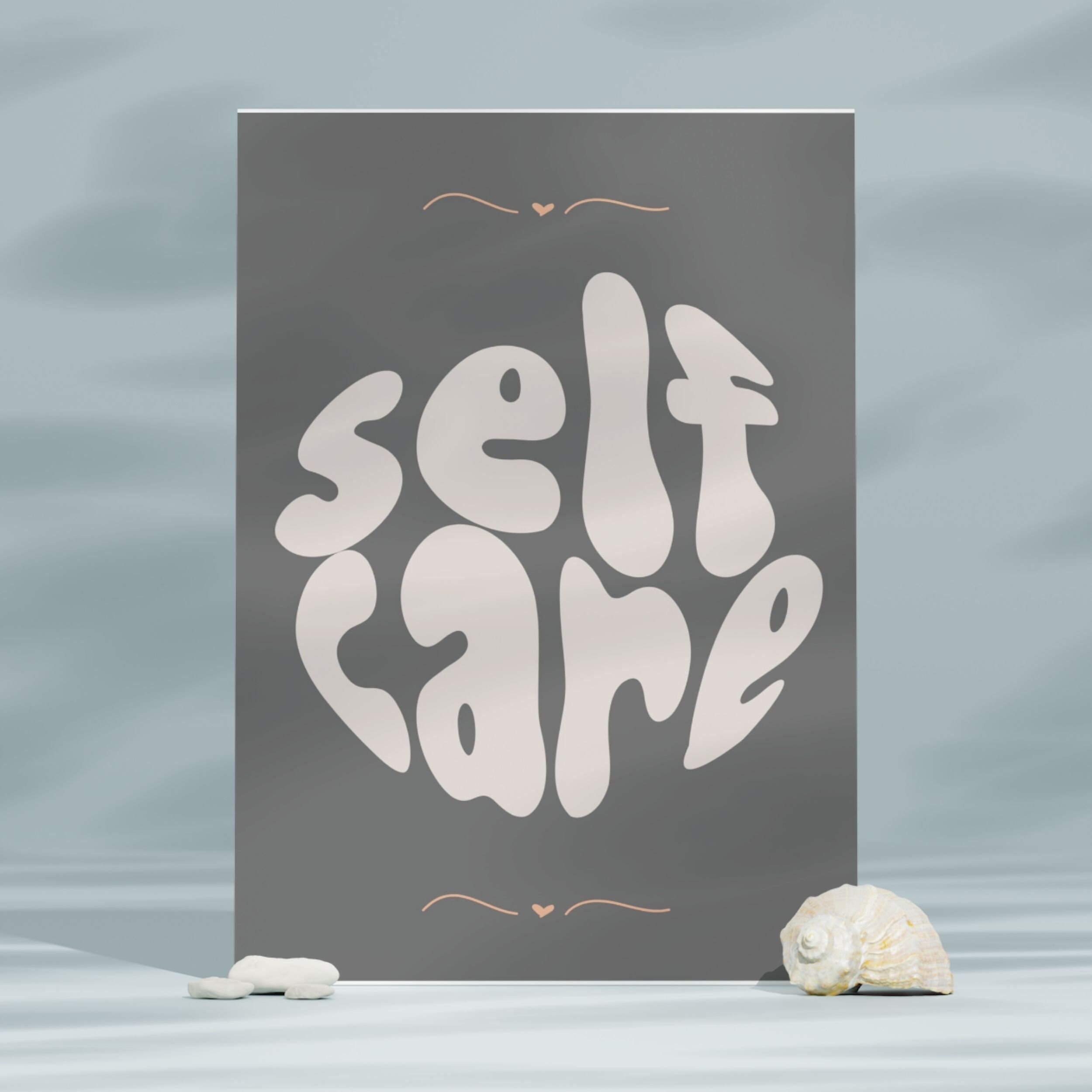 Self Care Card Self Care Gift Printable Care Card - Etsy