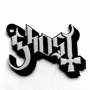 Ghost Band Logo Keyring - Etsy