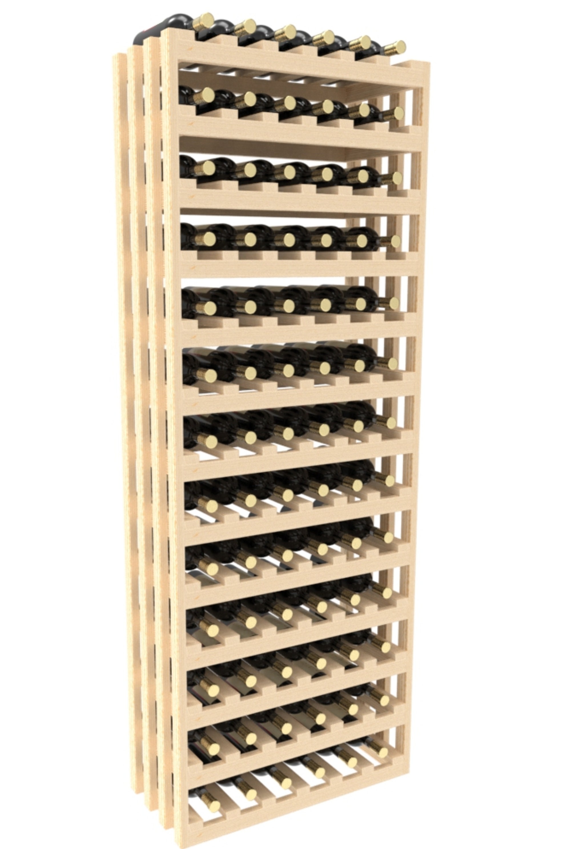 78 Bottle Wine Rack - 6 Columns - 6 Foot - Etsy