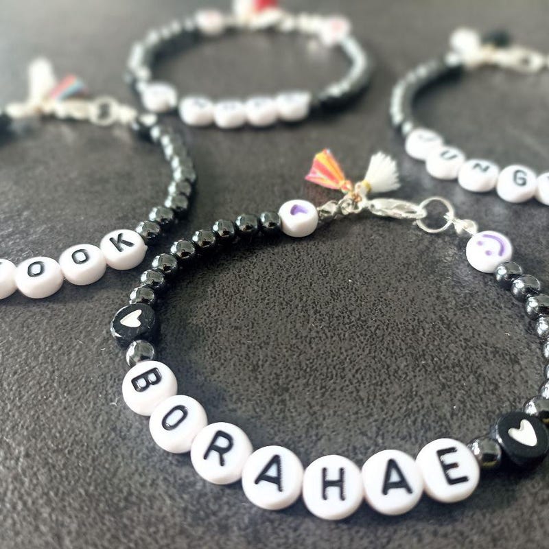 Bts Bracelet - Etsy