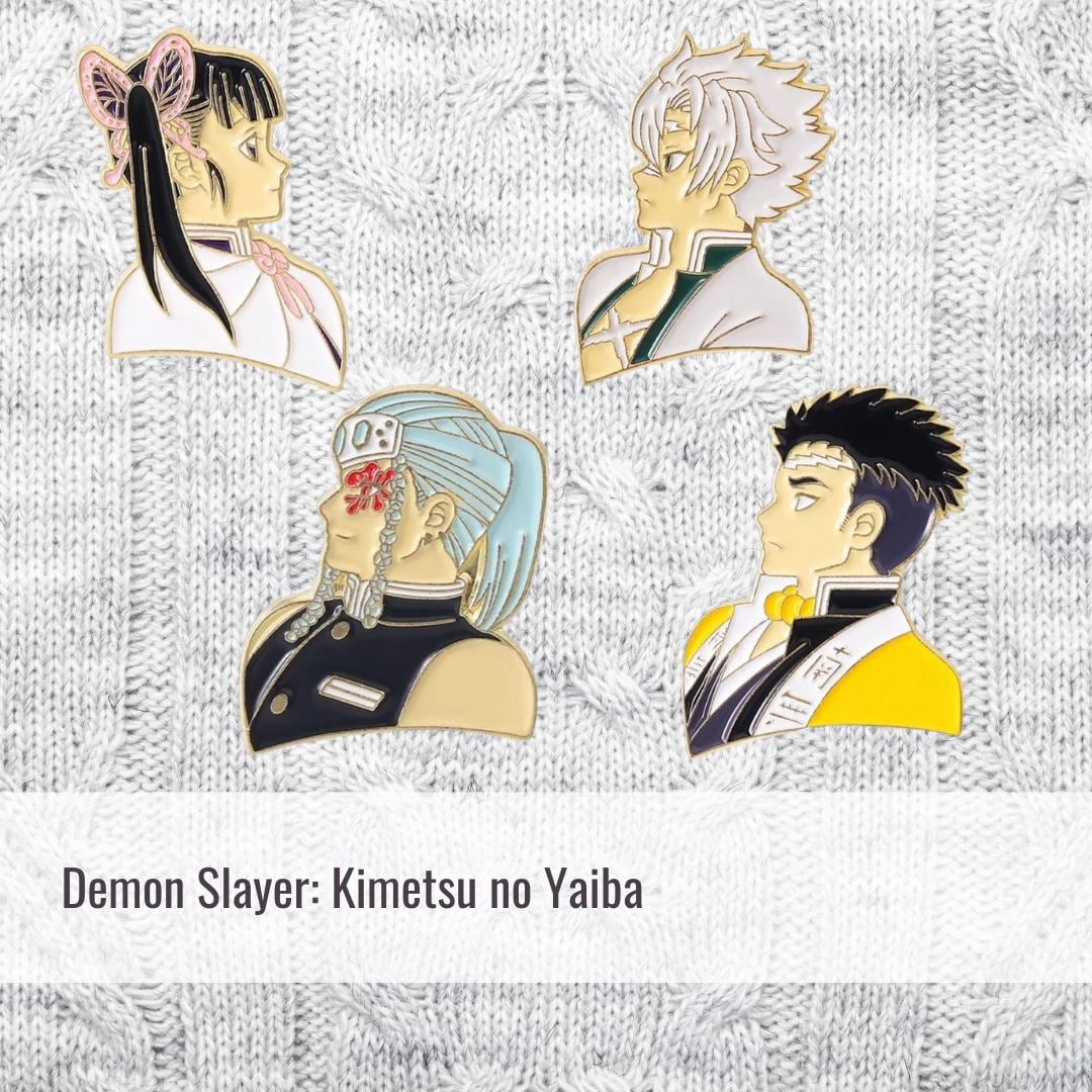 Hashira Hero Portraits | Anime DS Enamel Pin - Etsy