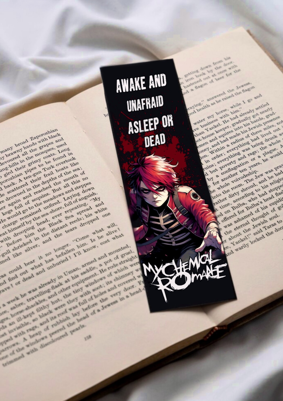 MCR Inspired Bookmark for Bookworms | Perfect Stationery Gift - Etsy