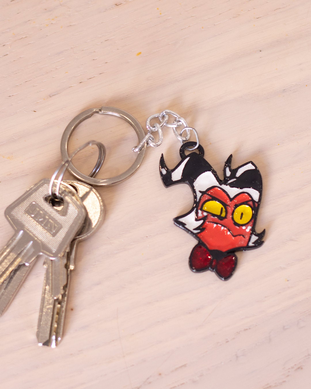 Helluva Boss Loona / Moxxie / Stolas Keychain - Etsy