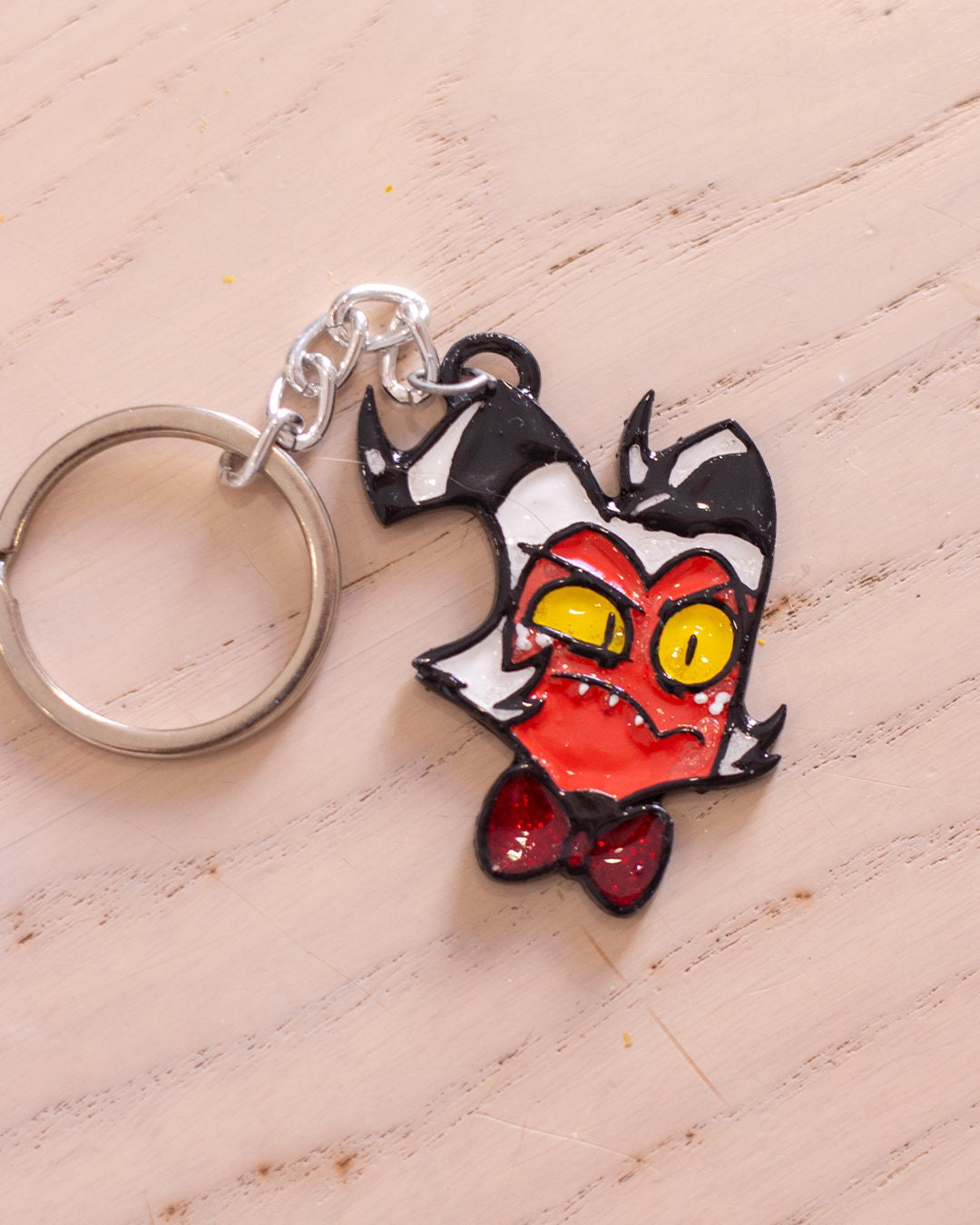 Helluva Boss Loona / Moxxie / Stolas Keychain - Etsy