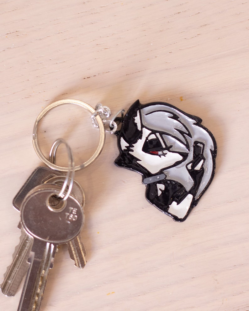 Helluva Boss Loona / Moxxie / Stolas Keychain - Etsy