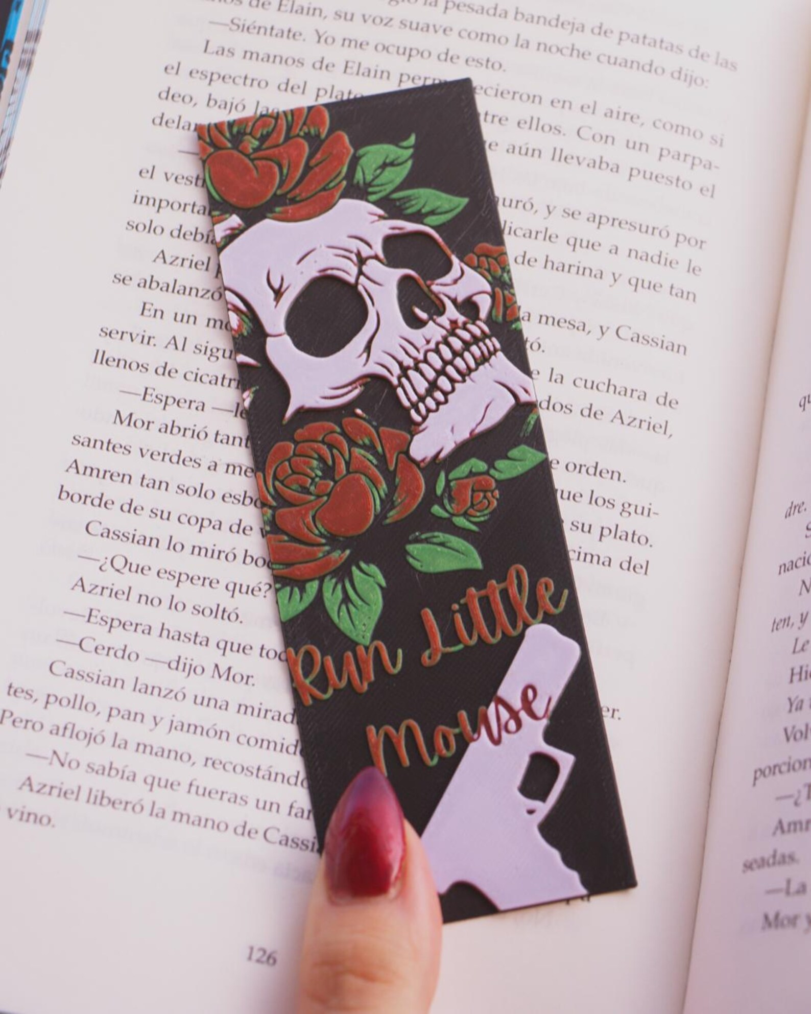 Run Little Mouse" Bookmark – Haunting Adeline - Etsy