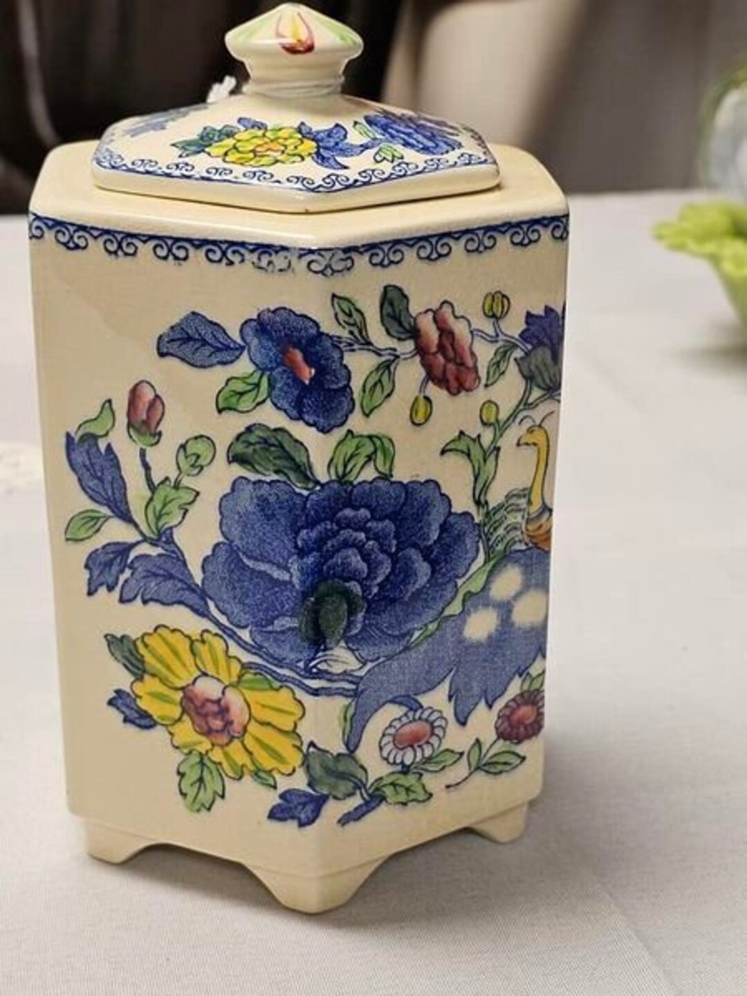 Vintage Tea Caddy - Etsy