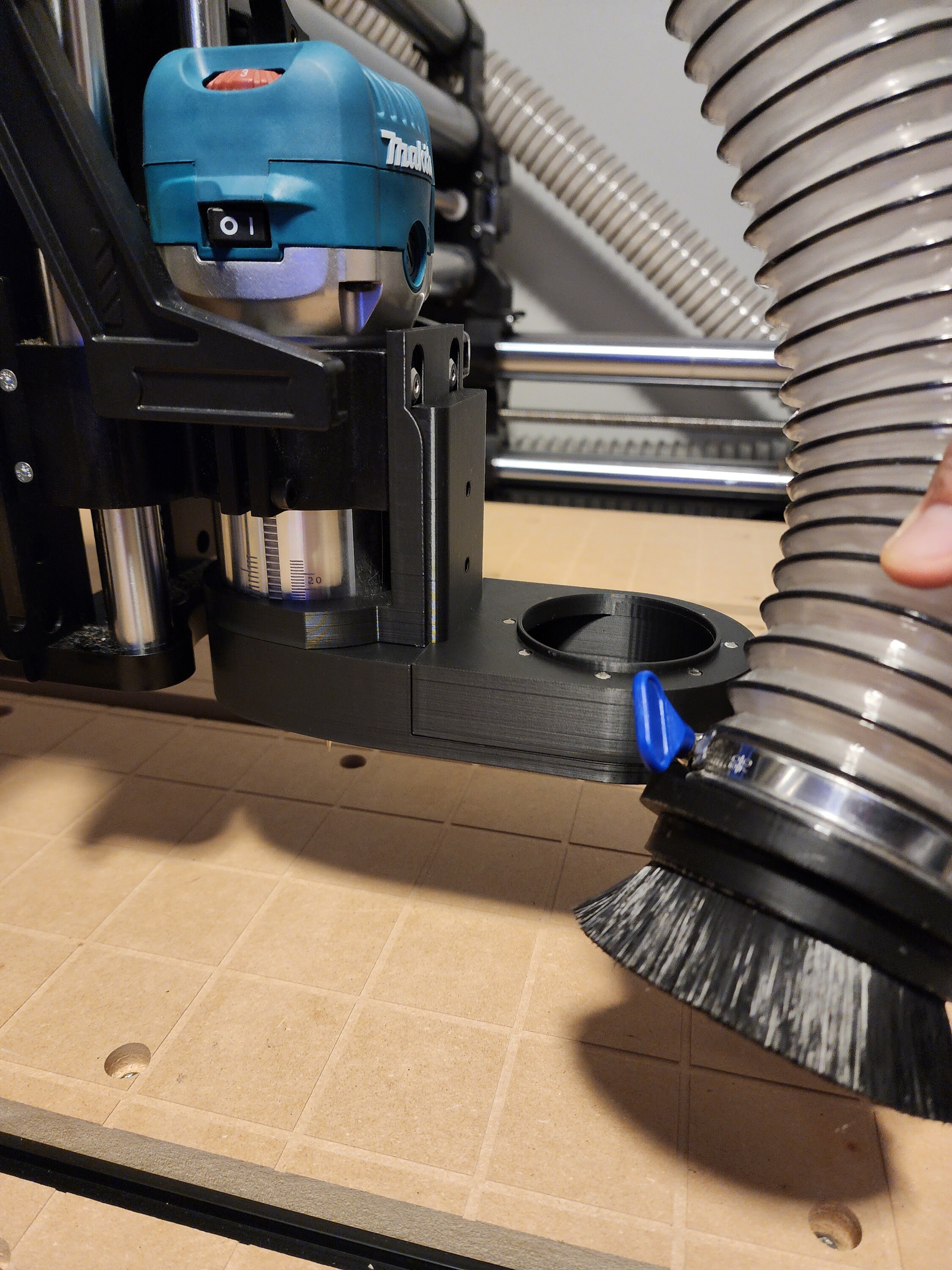 Dustsnap 2.5in Modular Dust Boot - Compatible With Quick-swap Laser Mount - for Onefinity CNC (Z ...