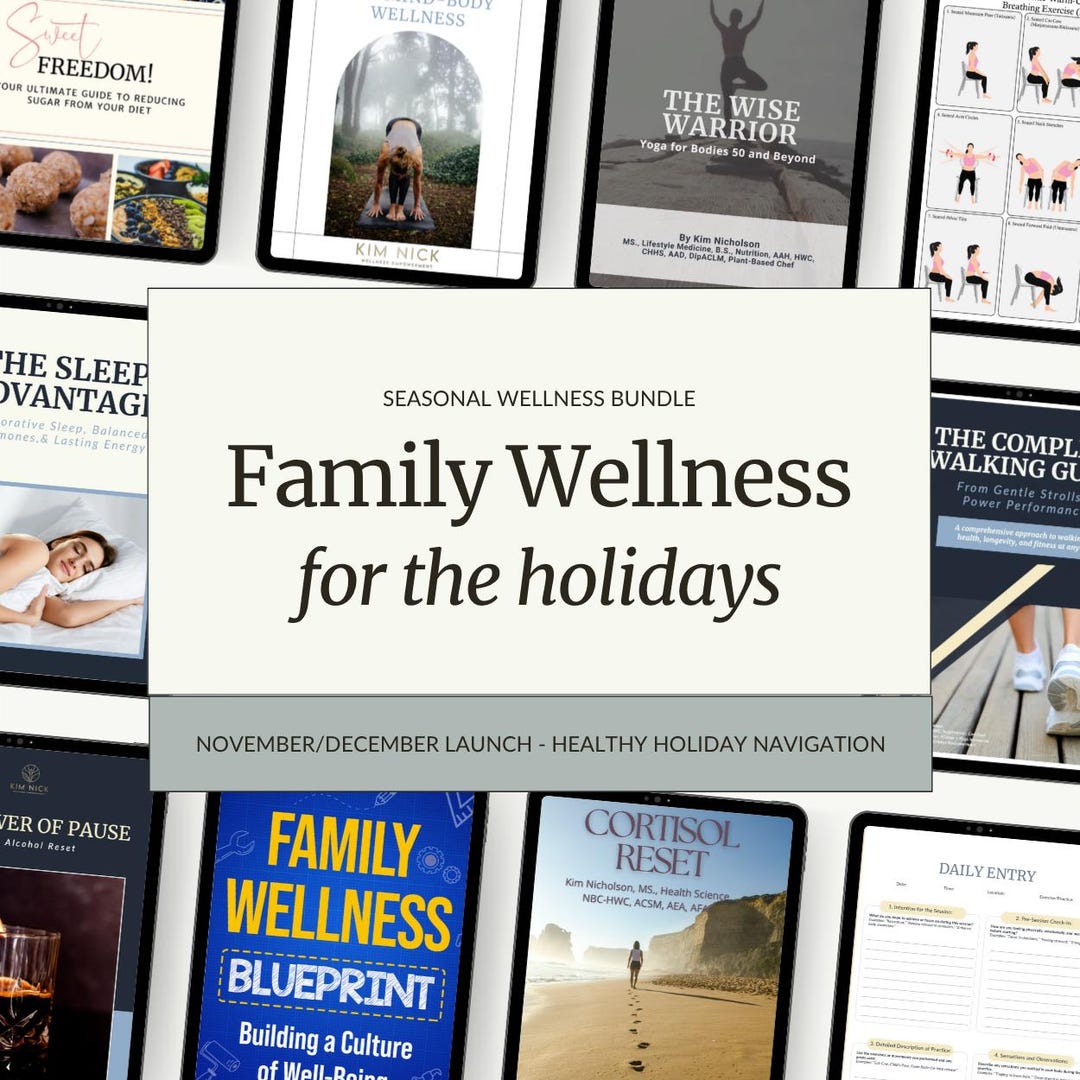 Holiday Wellness Bundle | Stress & Sleep Guide (digital Download) - Etsy
