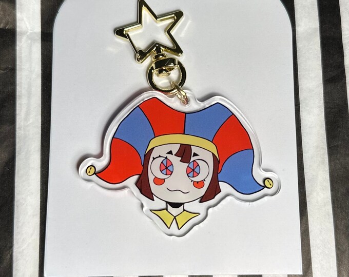 TADC Pomni Keychain - Etsy