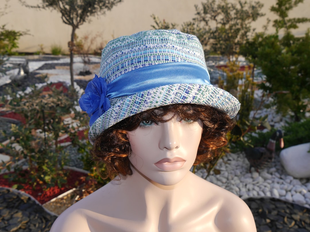 Bob Hat, Women's Hat, Cloche Hat, Summer Hat, Very Chic Hat, This Bob ...
