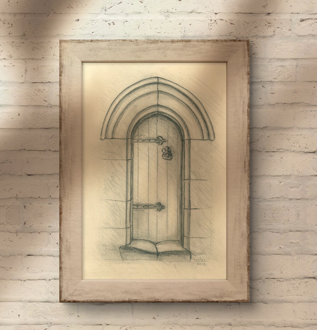 Vintage Beige Drawing, Digital Download, Charcoal Sketch, Pencil ...