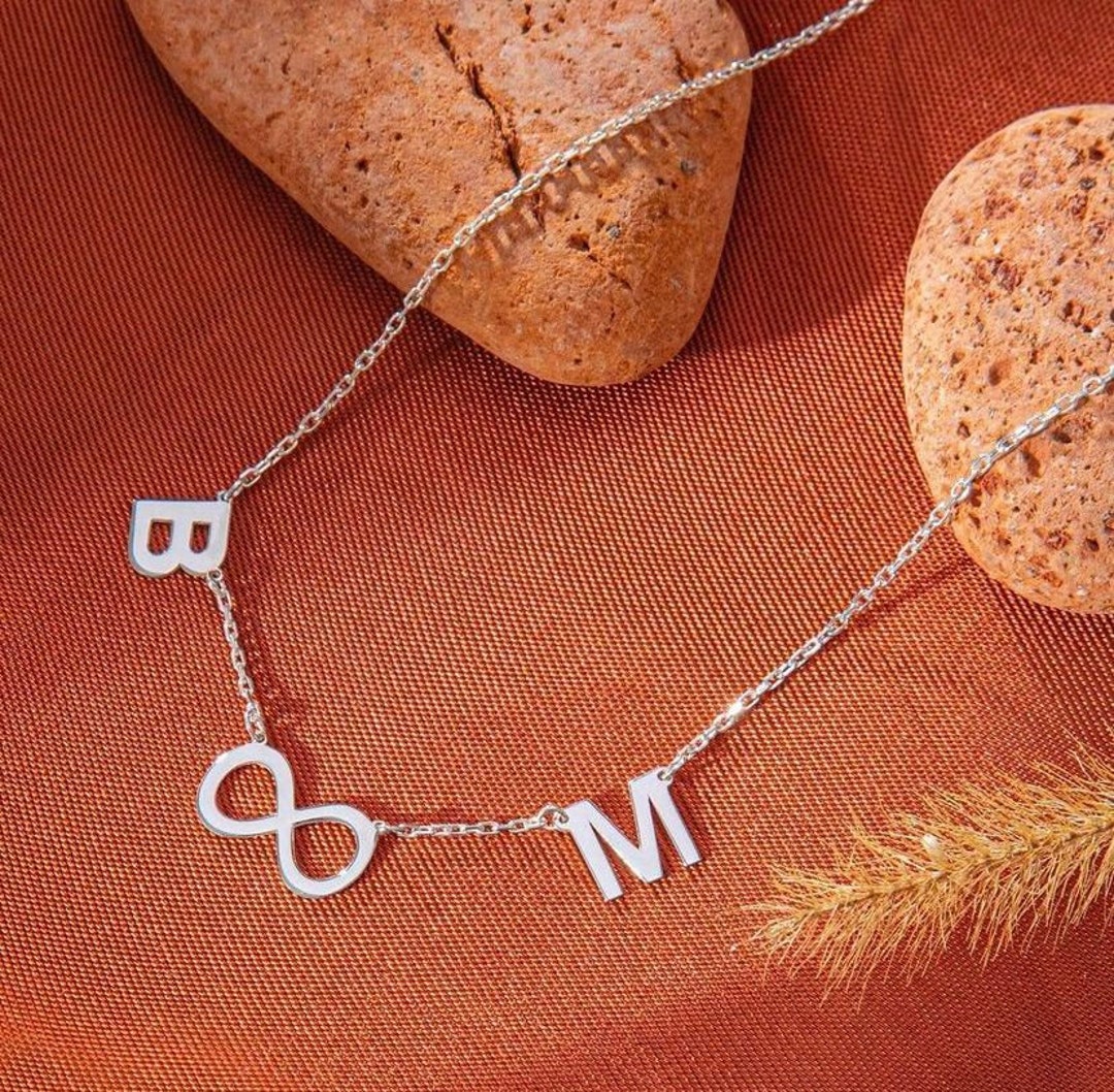 Multi Letter Name Necklace Custom Letter Necklace 14K Gold Etsy multi-letter-name-necklace-custom-letter-necklace-14k-gold-etsy