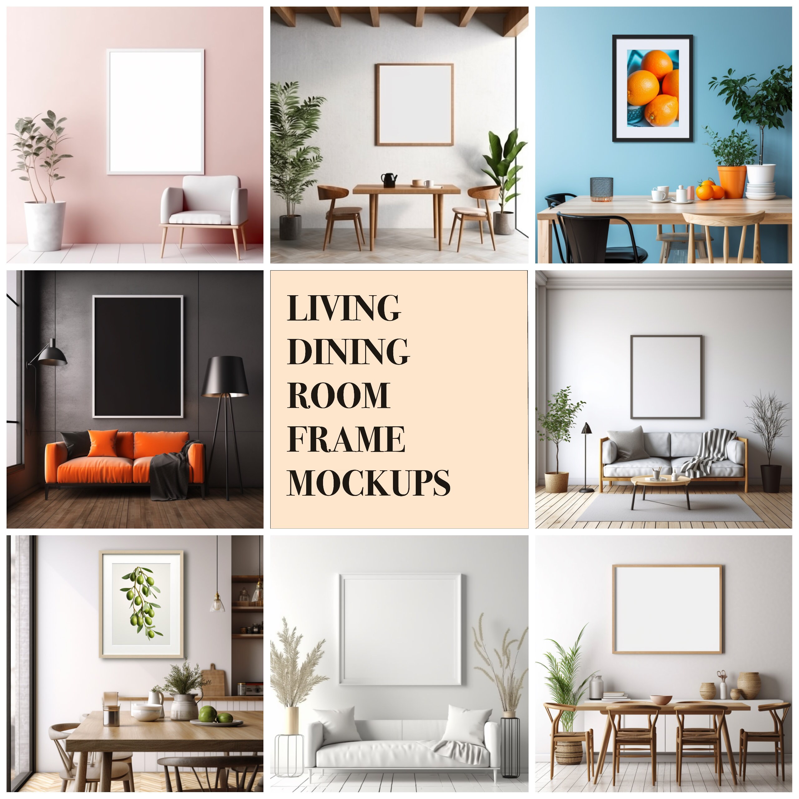 230+ Ultimate Interior Mockups Frame Mock up Bundle Mock up Photograph ...