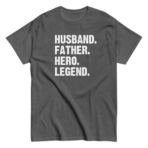 Personalized Dad Legend T-shirt | Mens Husband, Father, Hero, Legend ...