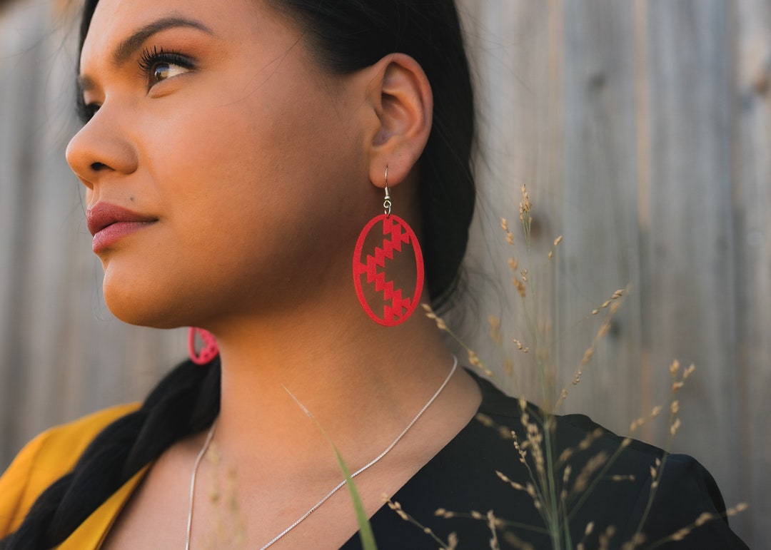 Native Earrings, "friendship" Design - Etsy