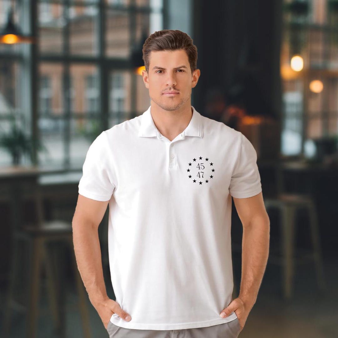 Trump Honor Polo Shirt, President 45th 47th Polo, Political Men's Piqué ...