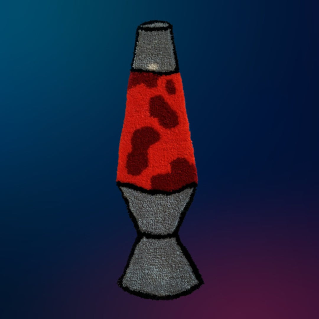 Lava Lamp Tufted Wall Art - Etsy