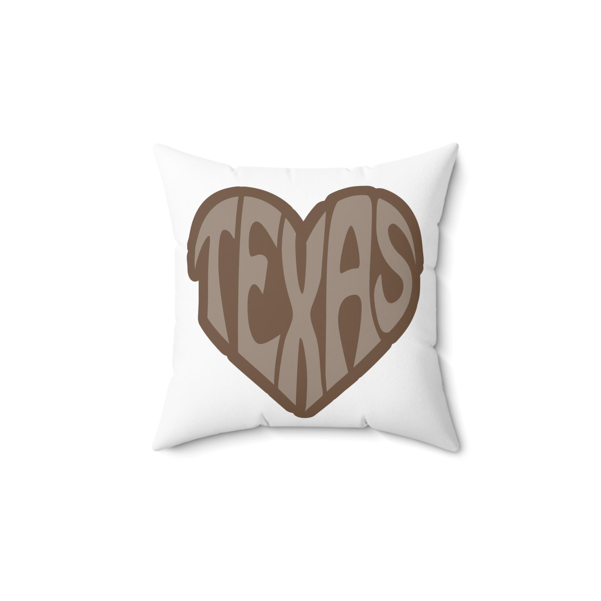 Texas Love Decorative Pillow, Cozy Home Accent, Gift for Texas Lovers ...