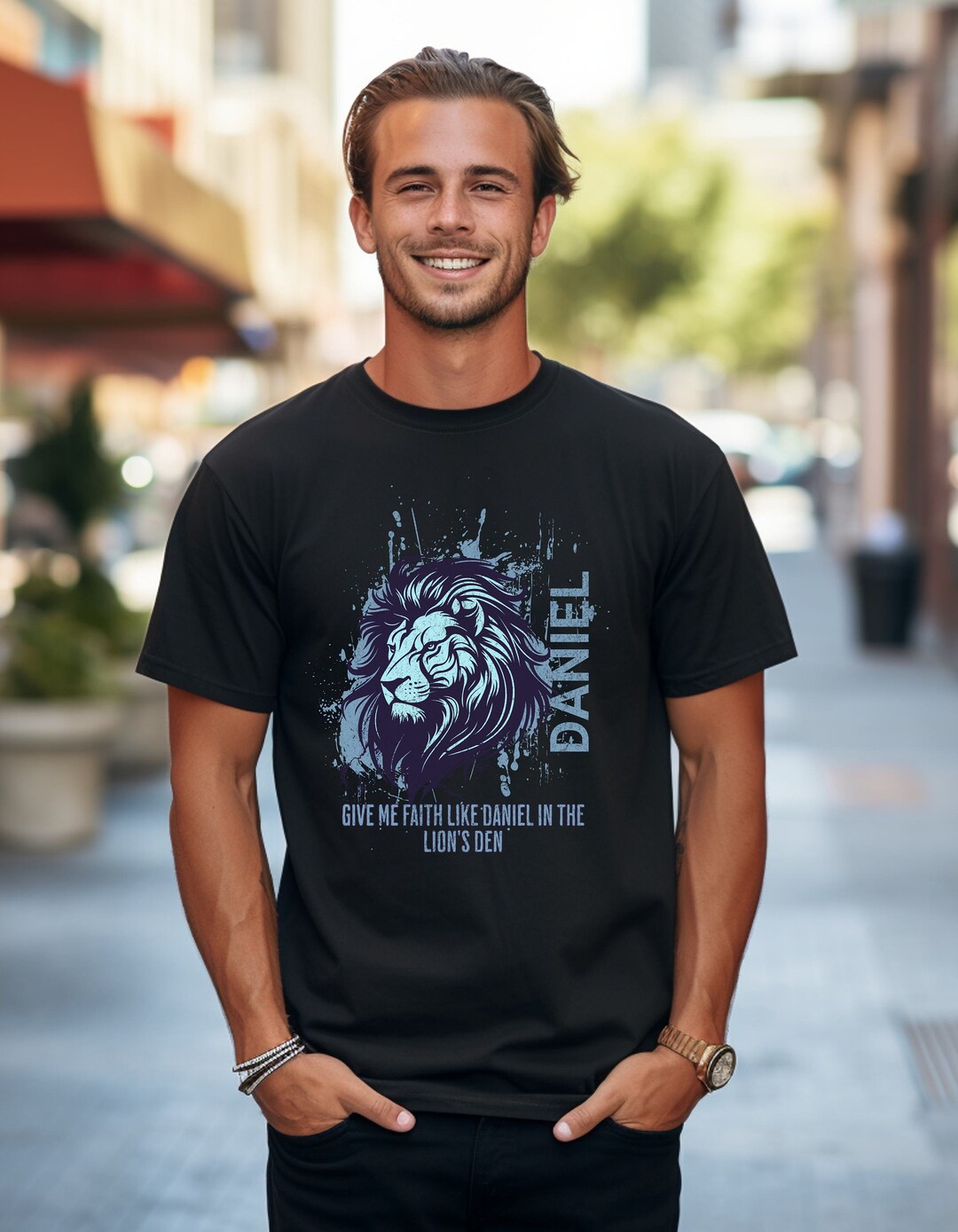 Faith Like Daniel in the Lion's Den Tshirt, Faith Tshirt, Unisex ...