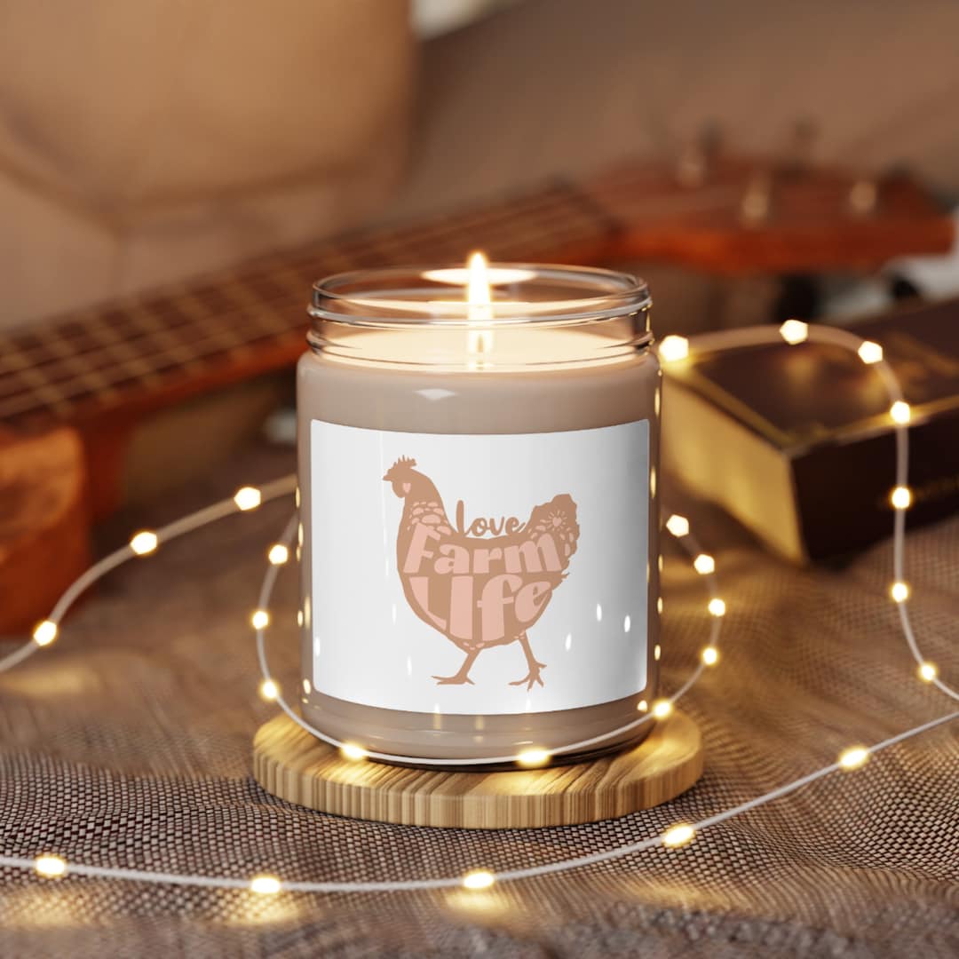 Love Farm Life Soy Candle, Farm Candle, Country Living Candle, Farm ...