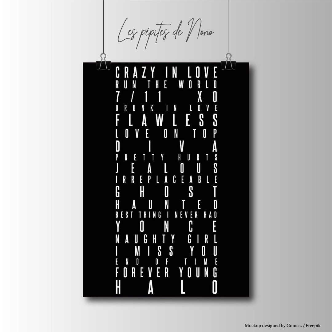 Beyonce Print Beyonce Poster Beyonce Art Print Instant - Etsy