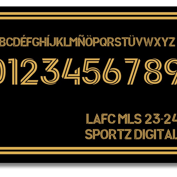 Los Angeles Font - Etsy