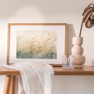 Seagrass Watercolor Painting, Seascape Wall Art, Coastal Flora Instant ...