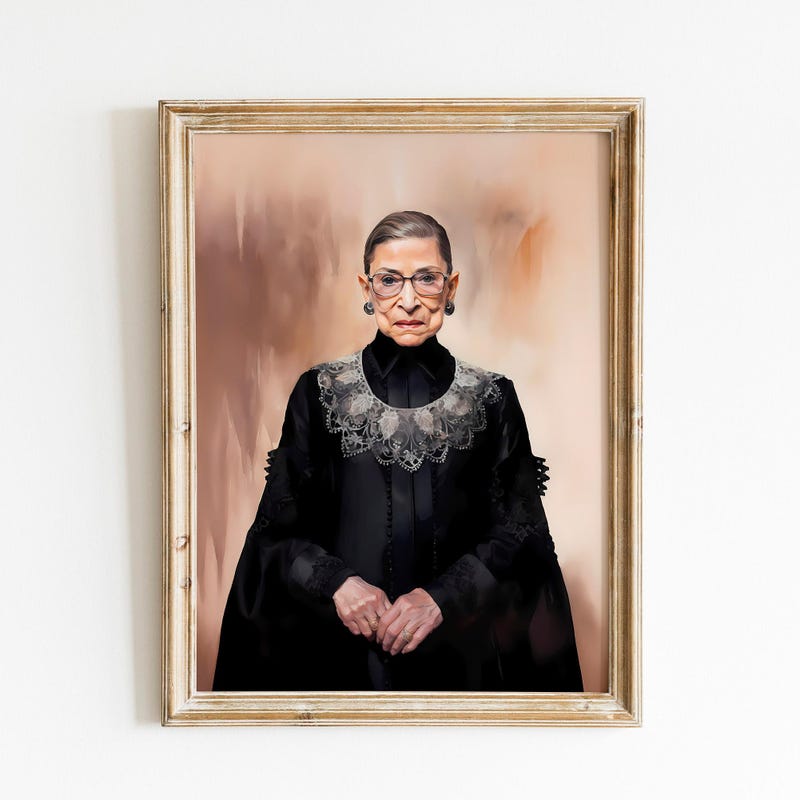 Ruth Bader Ginsburg Art - Etsy
