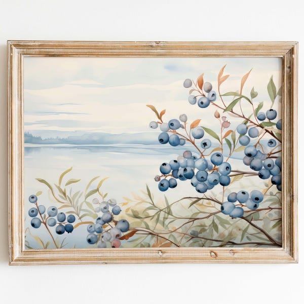 Blueberry Decor - Etsy