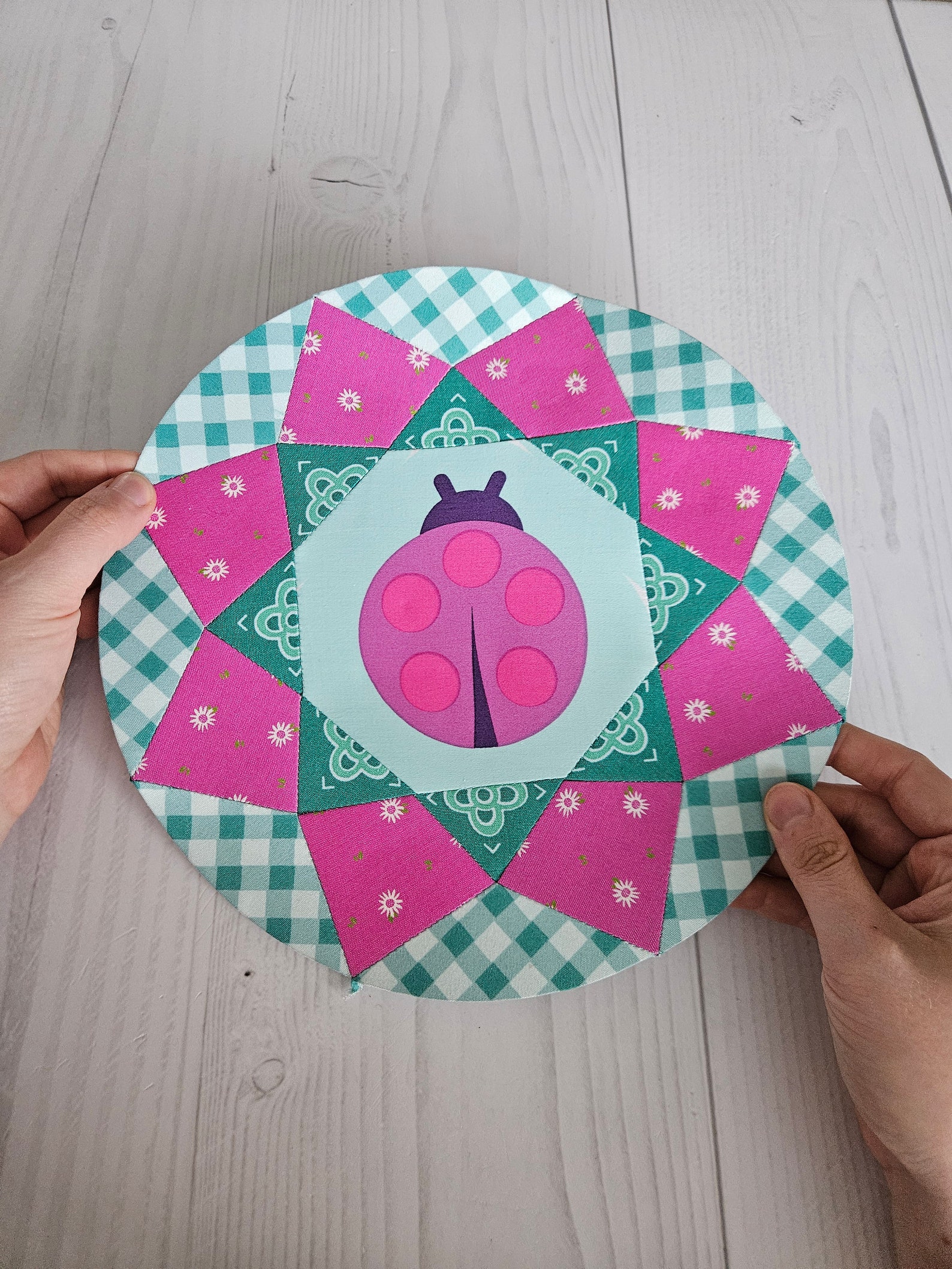 Circle Mandala EPP Templates | Two Sizes Included - Etsy