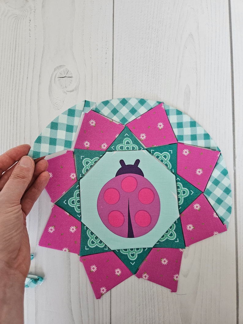Circle Mandala EPP Templates | Two Sizes Included - Etsy