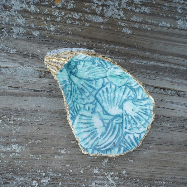 Teal Shells - Etsy
