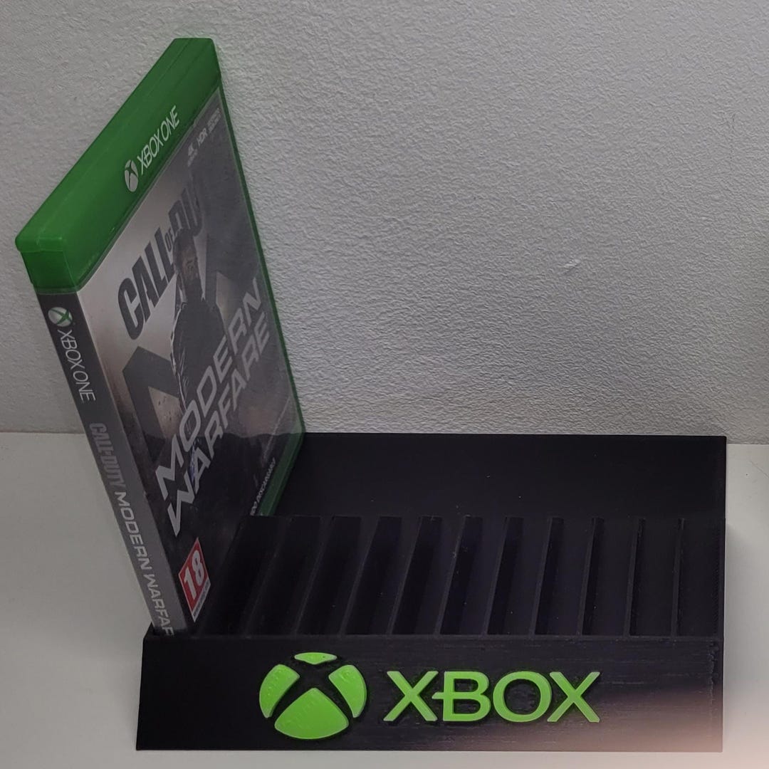 Game Stand, Stand 3D Printing for 10, 12 and 15 Games Microsoft XBOX One - Etsy