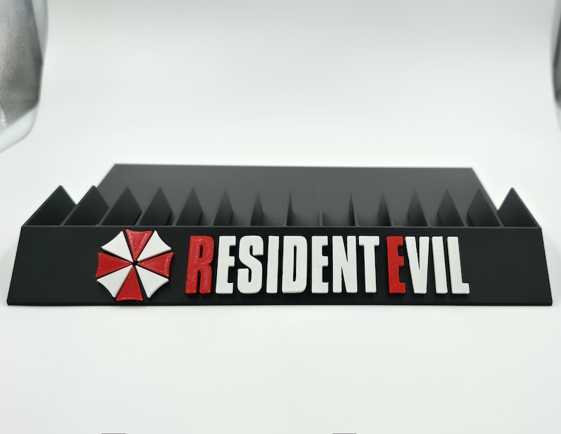 Game Stand, 3D Printed Display for 10, 12, 14 and 15 Games - Resident ...