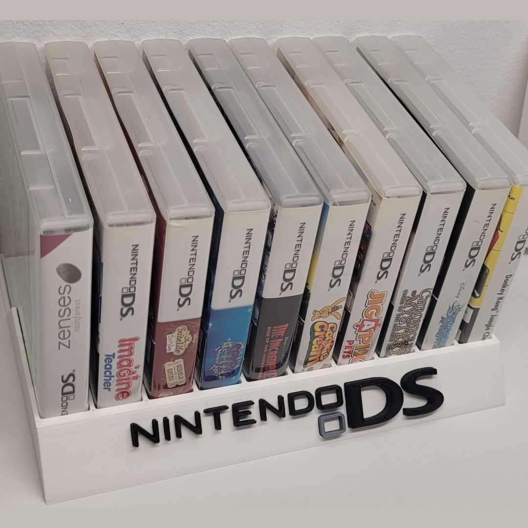 Game Stand, Stand 3D Printing for 10 Games Nintendo DS - Etsy UK