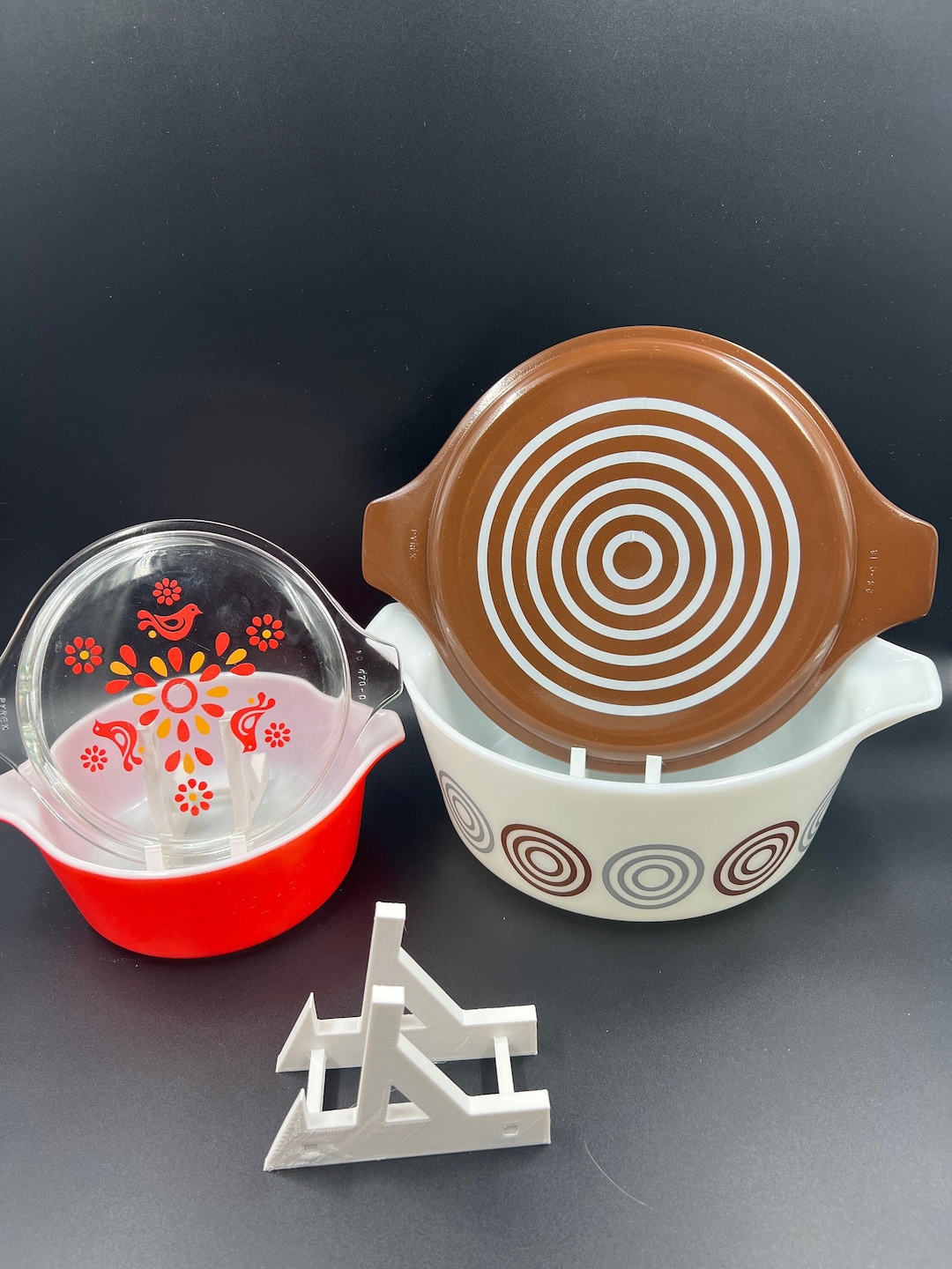 Display Stand for Decorative Pyrex Lid - Etsy