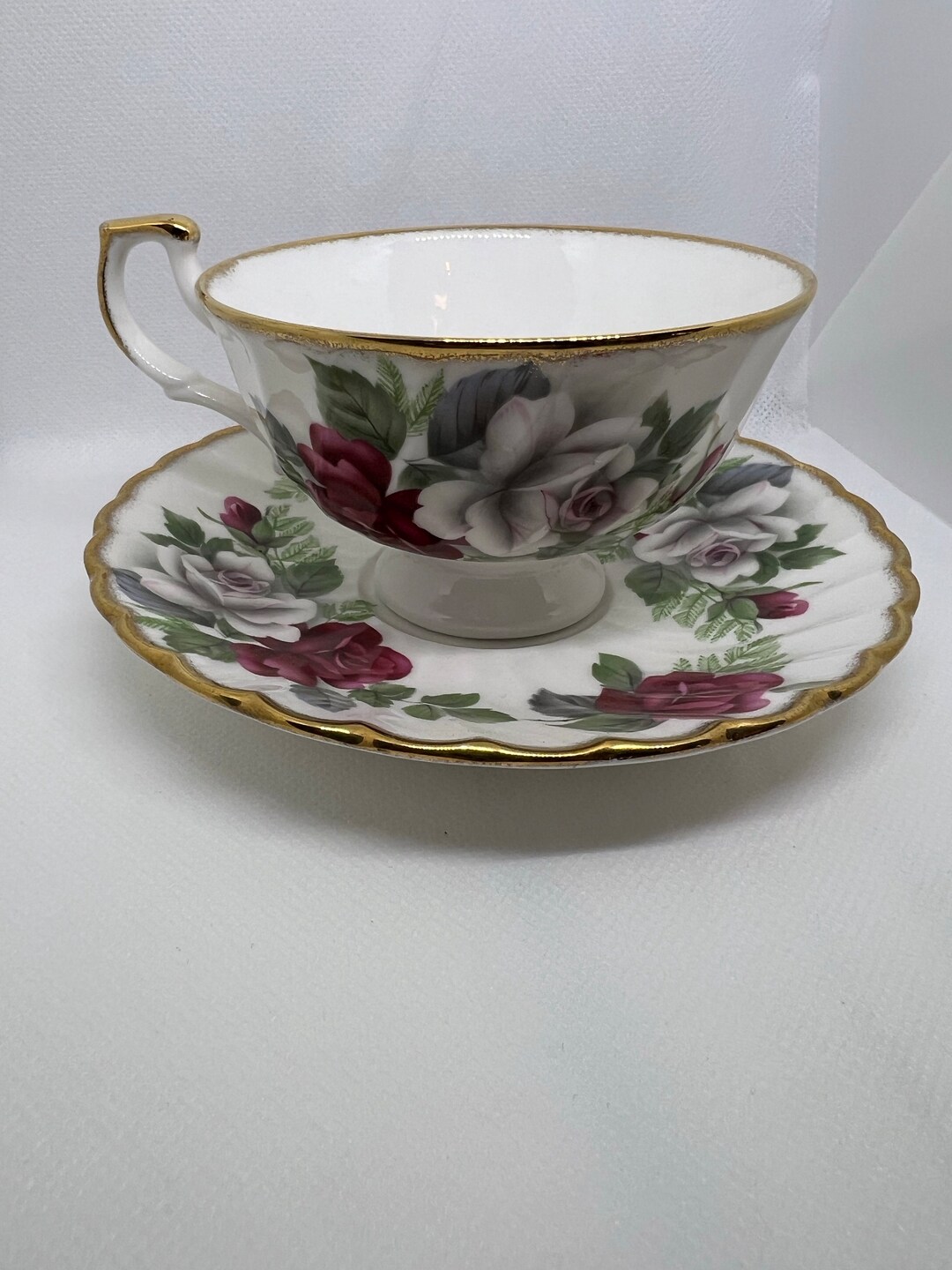 Hudson Middleton Tea Cup and Saucer - Etsy