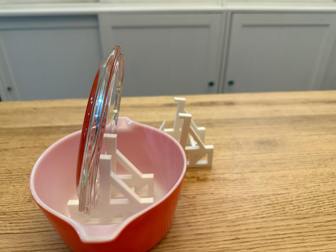 Decorative Lid Display Stand for Pyrex #473 Round Casserole. - Etsy