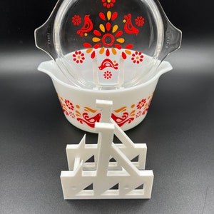 Decorative Lid Display Stand for Pyrex #473 Round Casserole. - Etsy