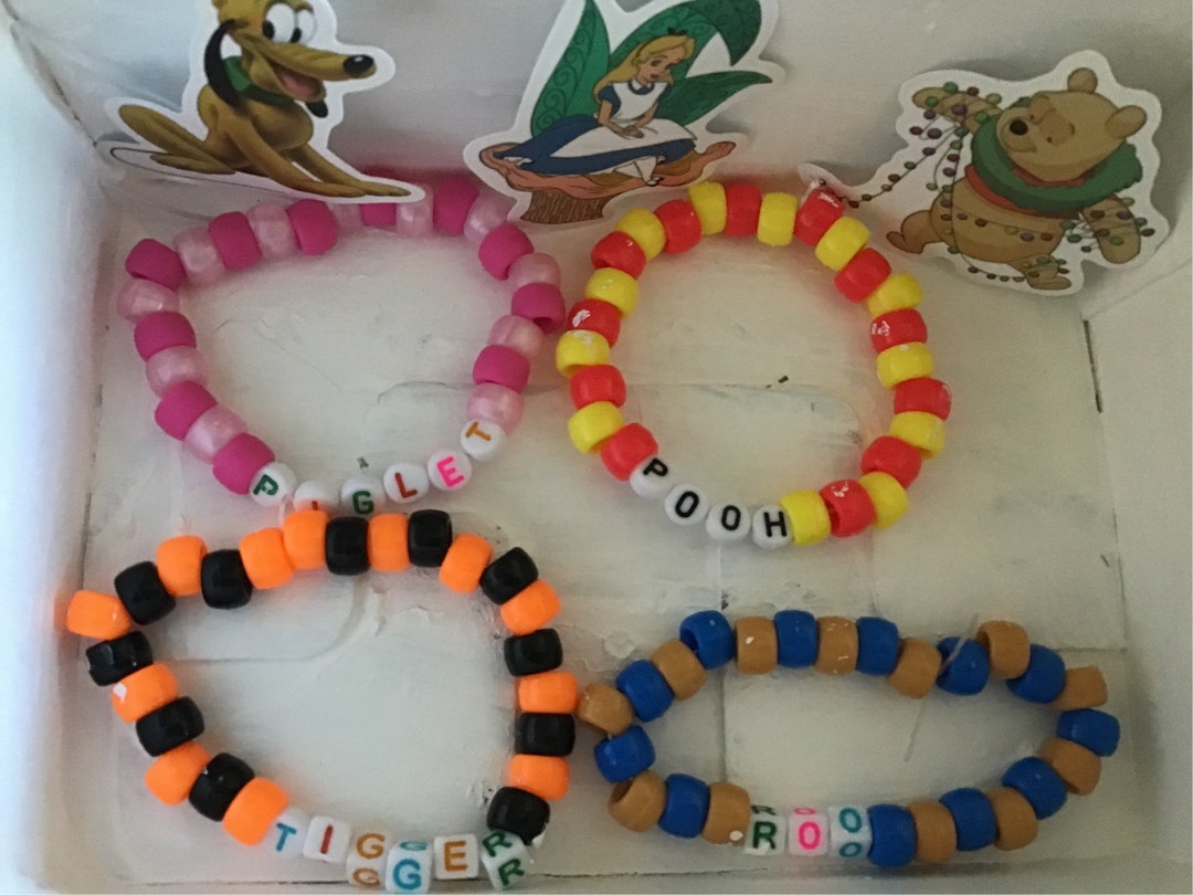 Winnie the Pooh Bracelet Set - Etsy