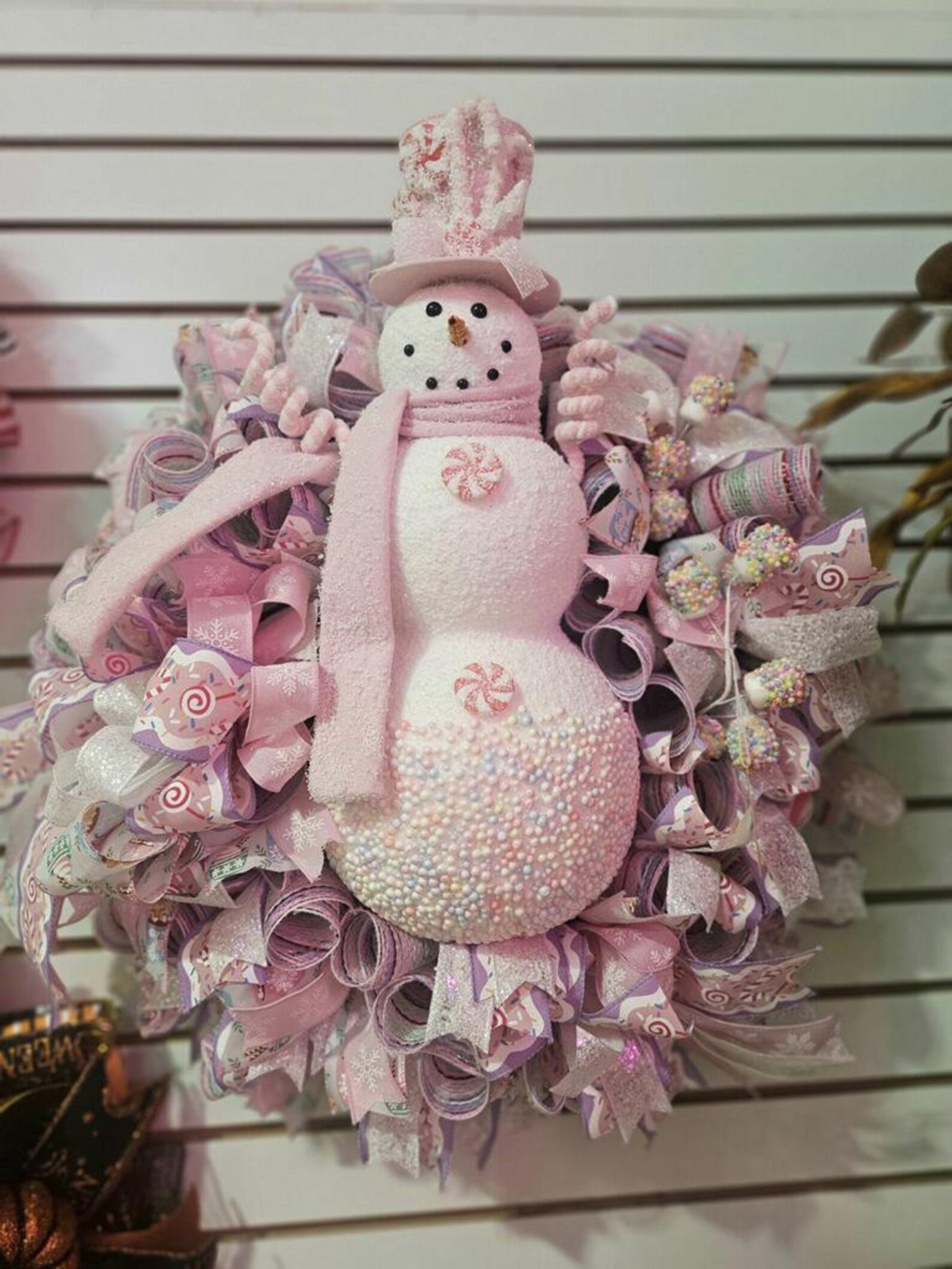 Snowman Christmas Wreath - Etsy