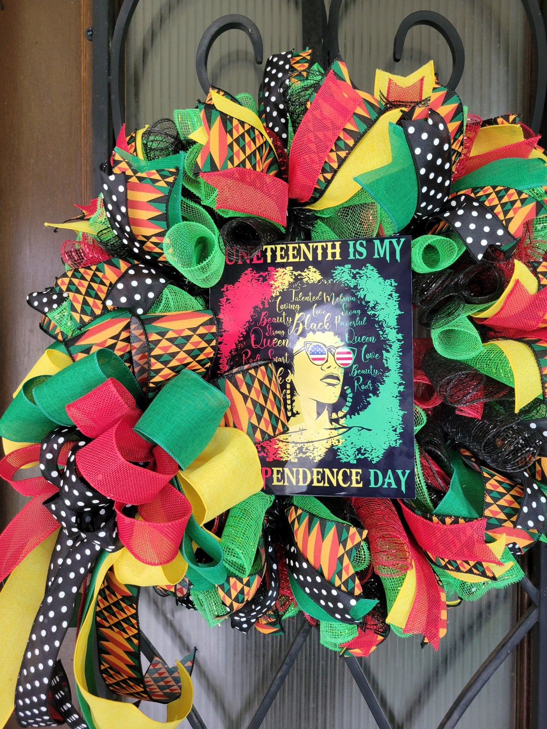 Juneteenth Wreath - Etsy