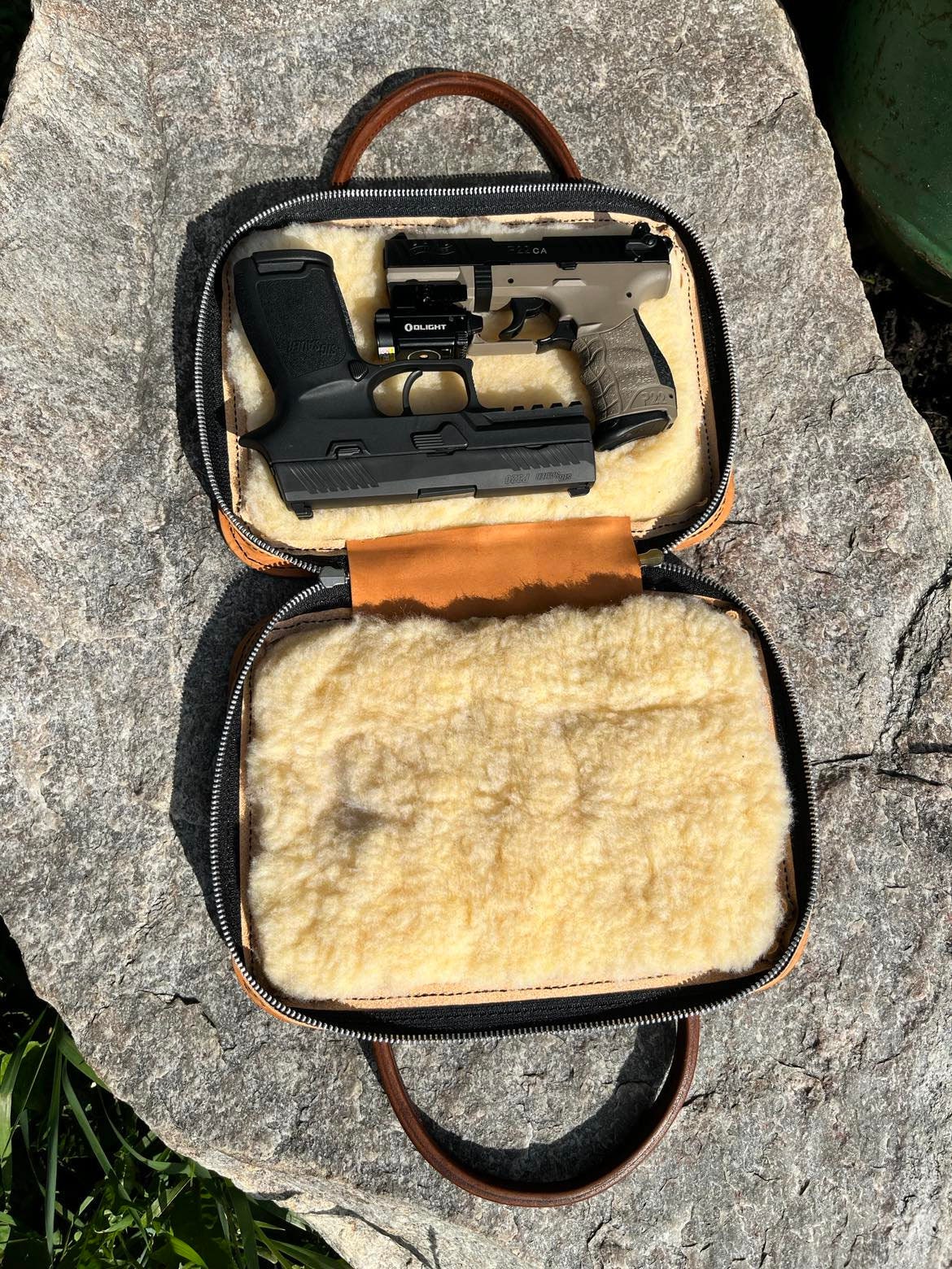 Leather Gun Carry Case - Etsy