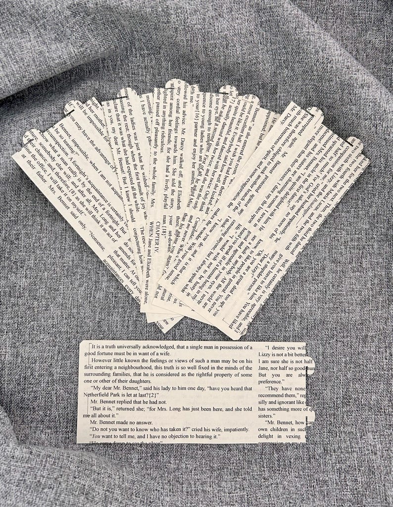 Book Lover Literary Decor Luminaries | Set of 12 - Etsy