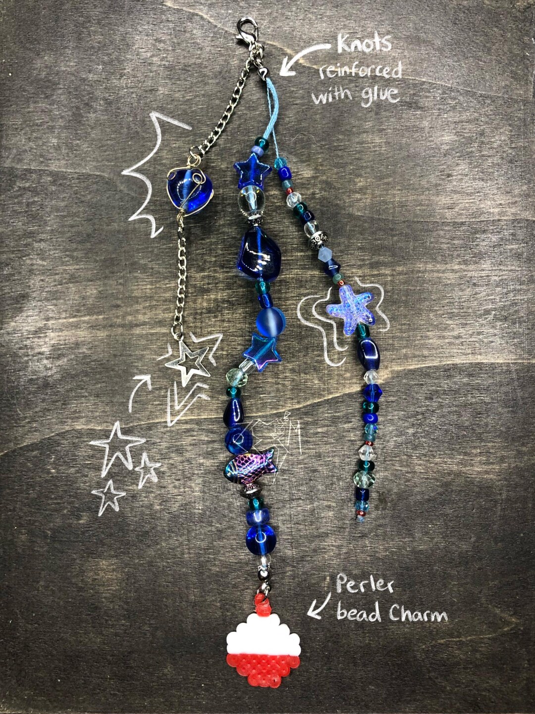 Ocean Bobber || Animal Mask Beaded Decoration - Etsy