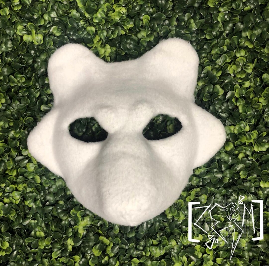 Bear Mask Base Stylized Canine Ren Faire Mask - Etsy Australia
