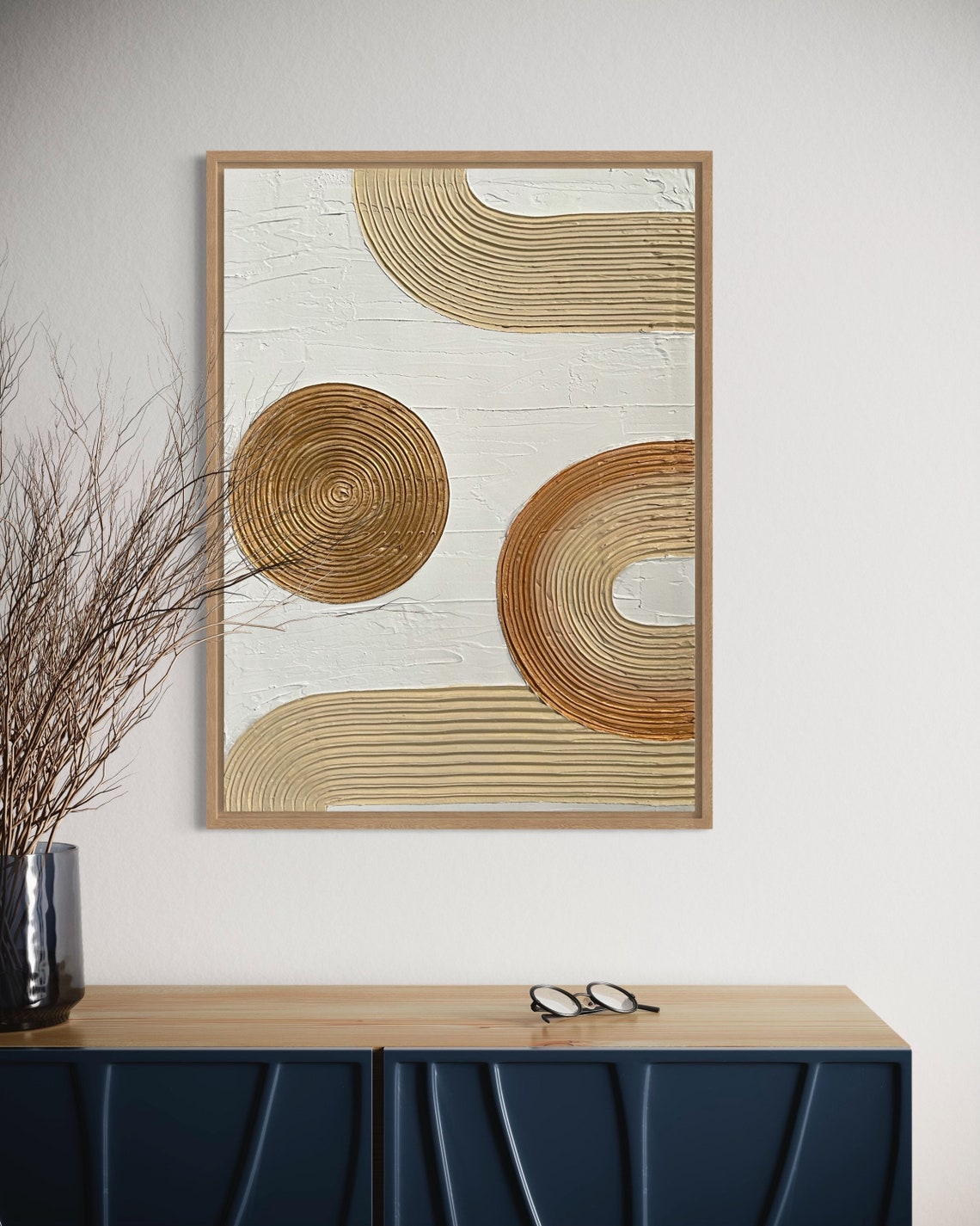 Texture Wall Art Handcrafted Arch Painting Living Room Painting Gift ...